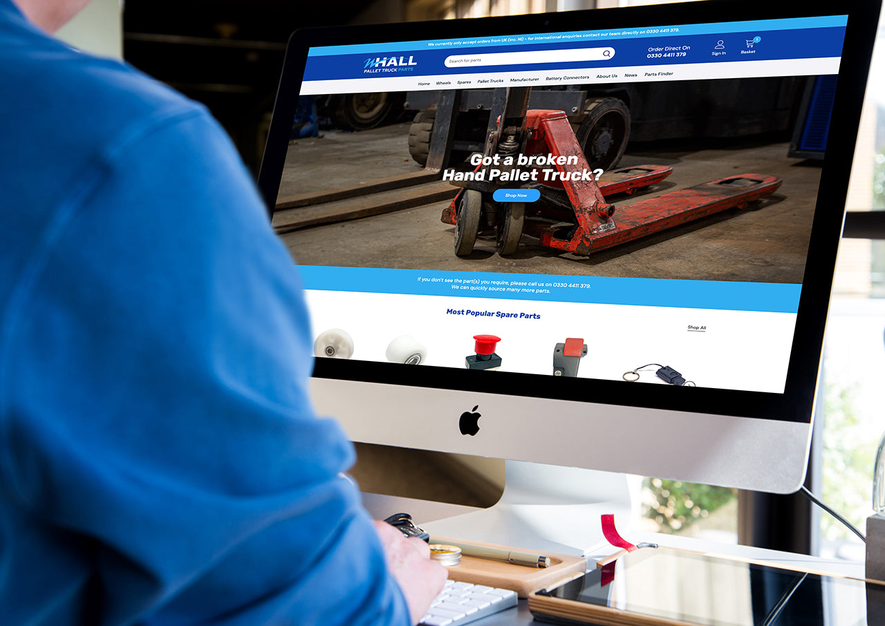 NEW WEBSITE LAUNCHED – PalletTruckParts