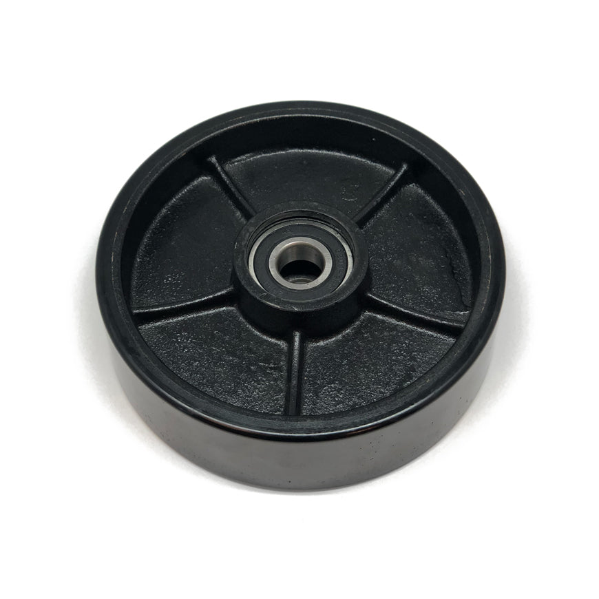 D180x50mm PU & Cast Iron steer wheel – PalletTruckParts