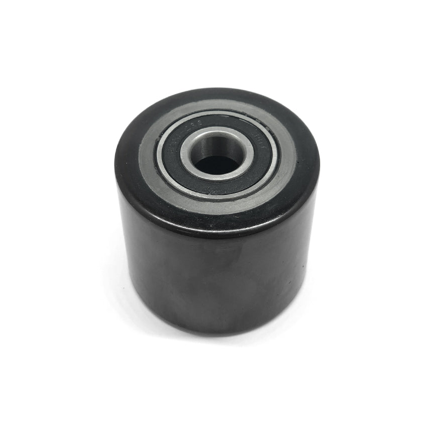 D80x70mm Black PU & Steel Core Tandem Load Roller inc. 20mm bearings ...
